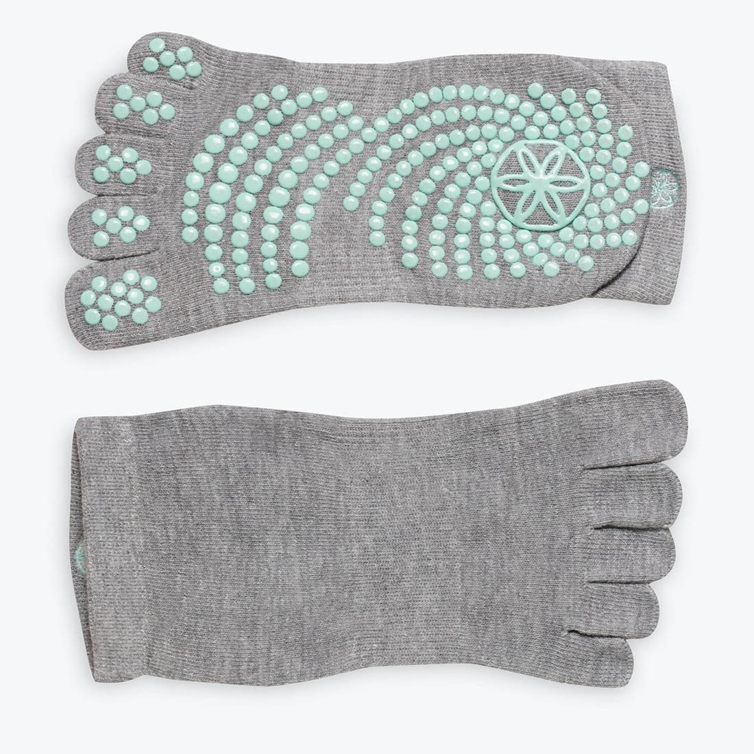 GAIAM Grippy Yoga Socks Plaster/Mint 2-Pack – TheOutfit.me