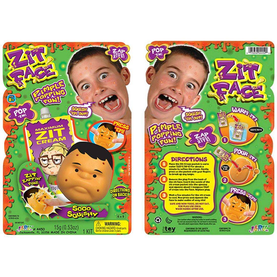 JA-RU Zit Face – Pimple Popping Fun – TheOutfit.me