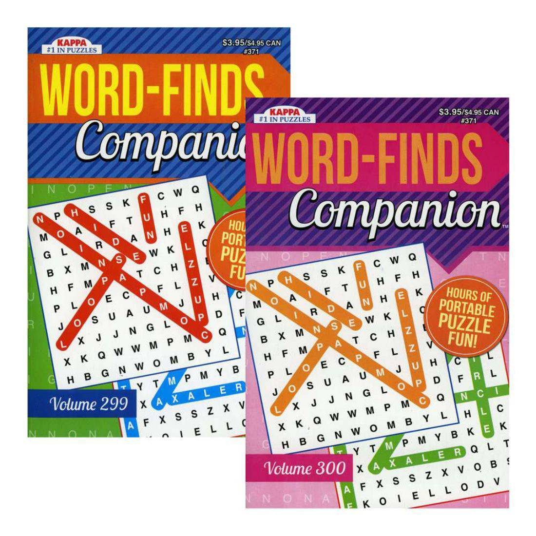 Bazic Kappa Companion Word Finds Puzzle Book – TheOutfit.me