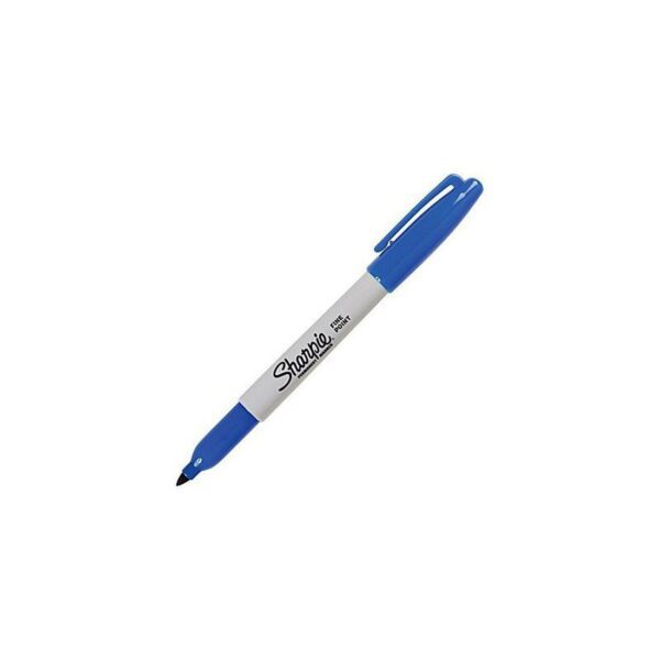 Sharpie Fine Point Permanent Marker Pen Blue | TheOutfit.me