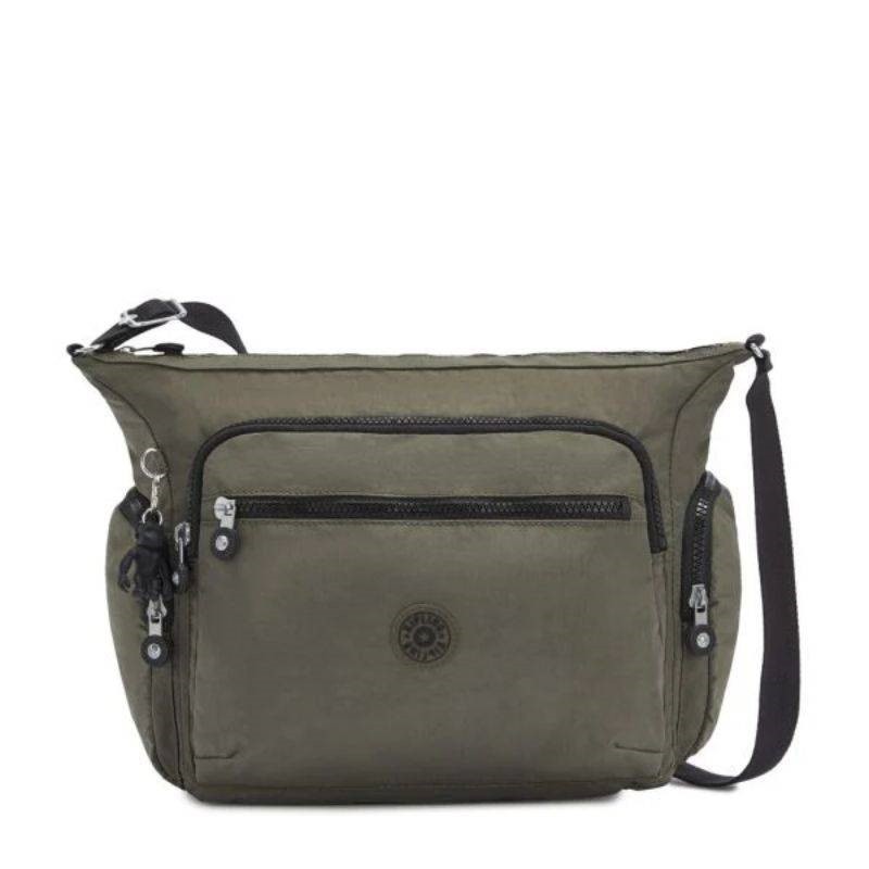 Kipling Shoulder Bag Gabbie Signature Green Embossed – TheOutfit.me
