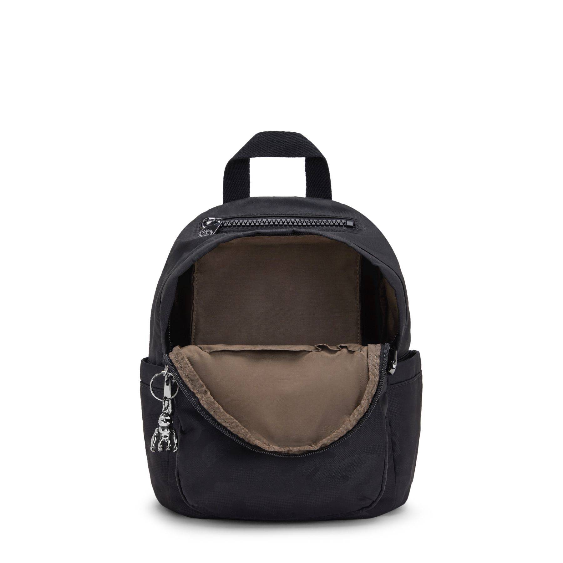Kipling Delia Mini Backpack Black Camo Emb – TheOutfit.me