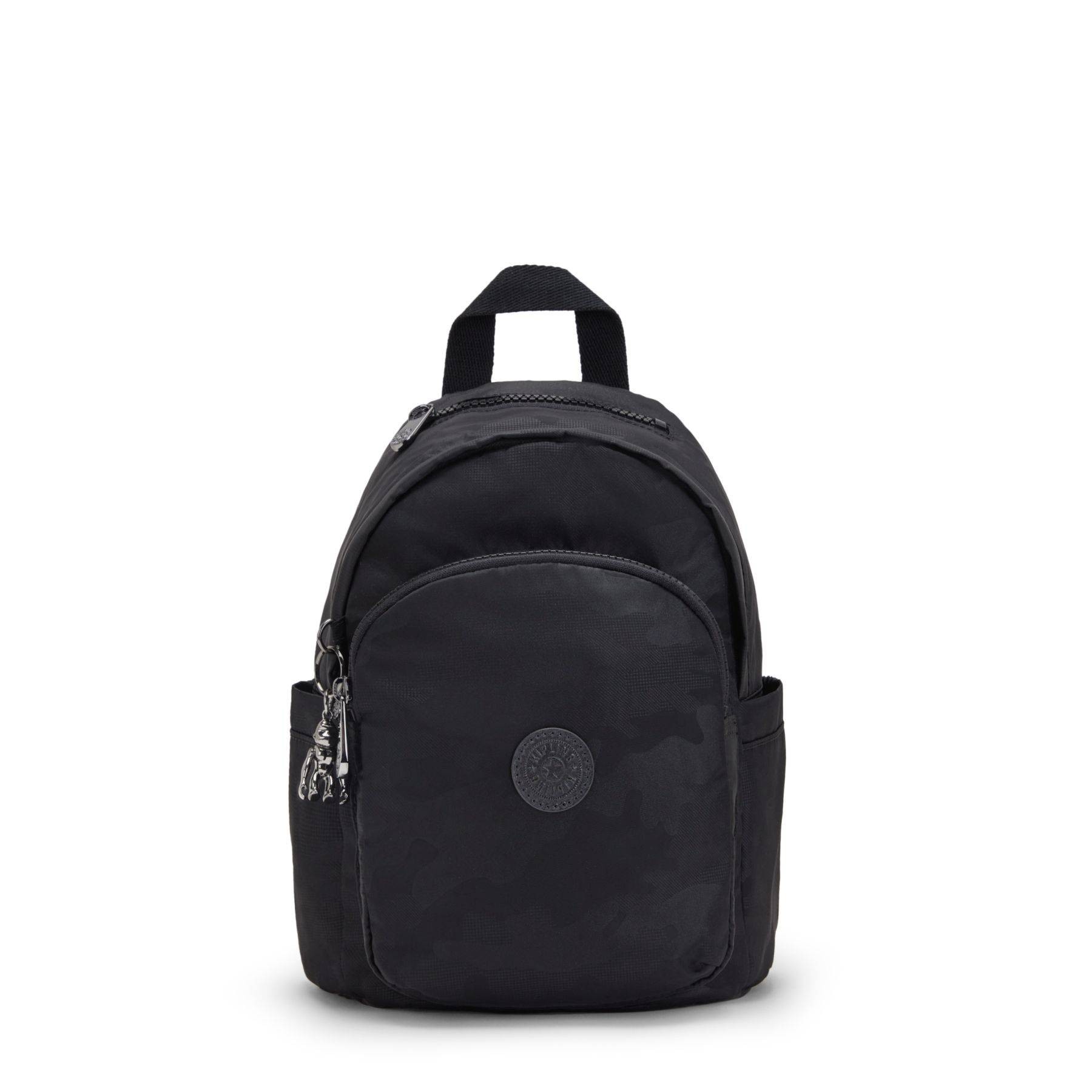 Kipling Delia Mini Backpack Black Camo Emb – TheOutfit.me