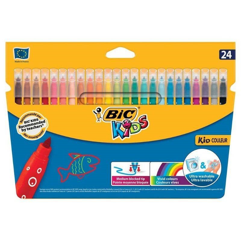 BIC Kids Kid Colour Vivid Colours – 24 Pieces – TheOutfit.me