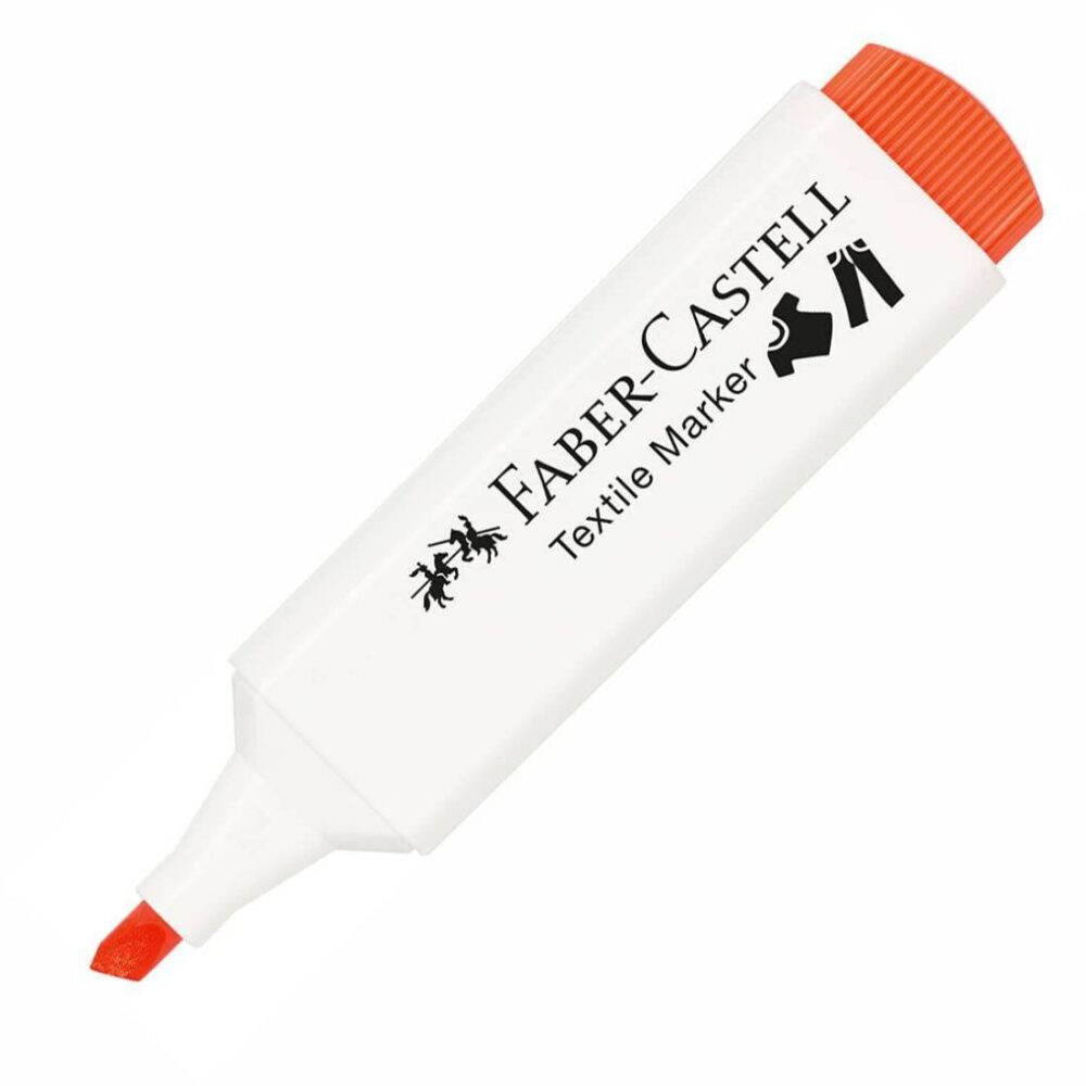 Faber Castell Textile Marker Orange | TheOutfit.me