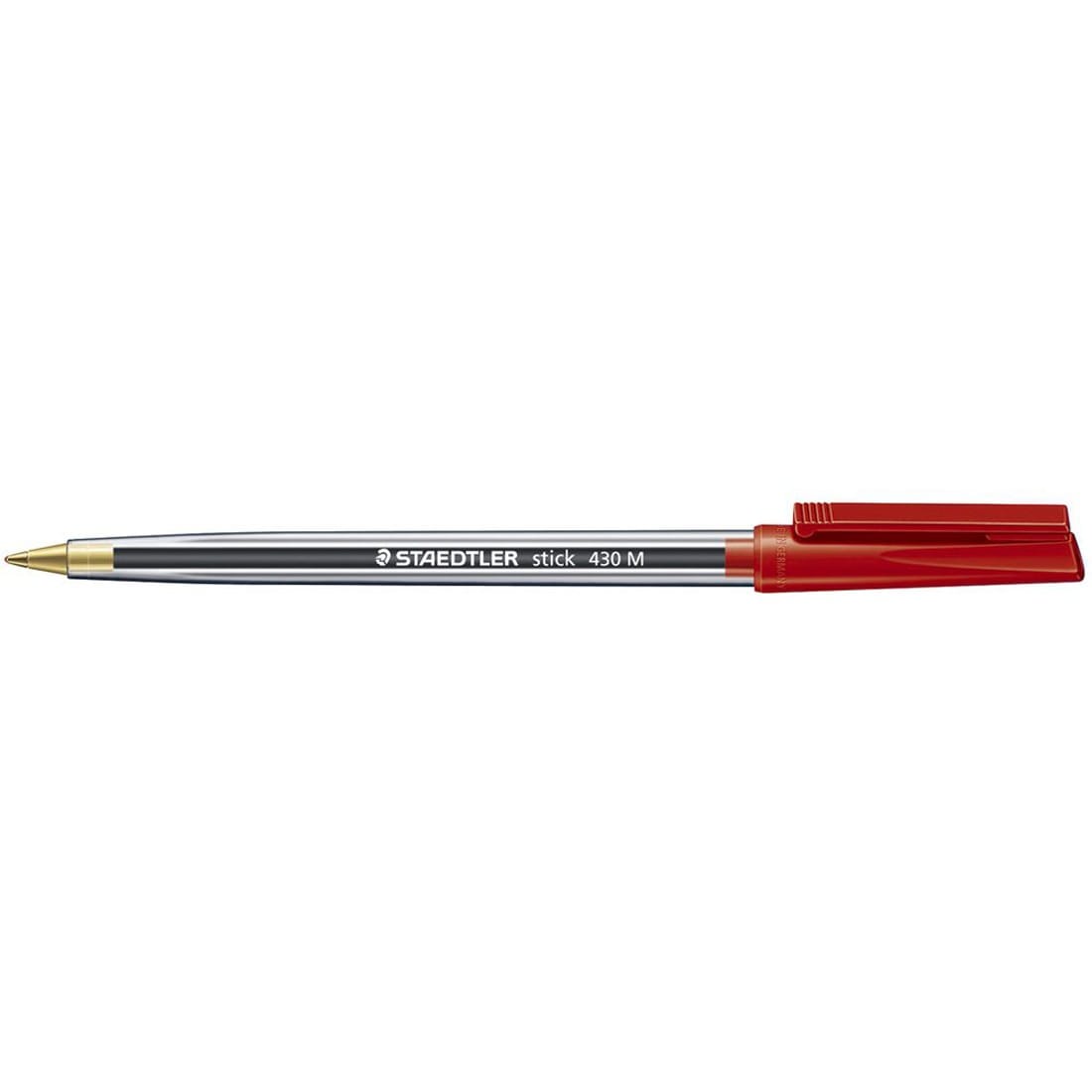 Staedtler Stick Pen Ballpoint Medium Red – TheOutfit.me
