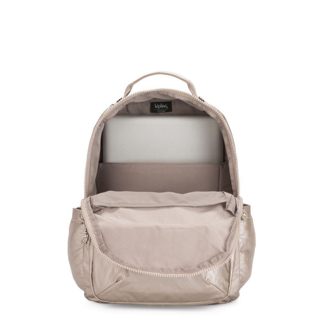 Kipling Seoul Backpack with Laptop Protection Metallic Glow Large ...