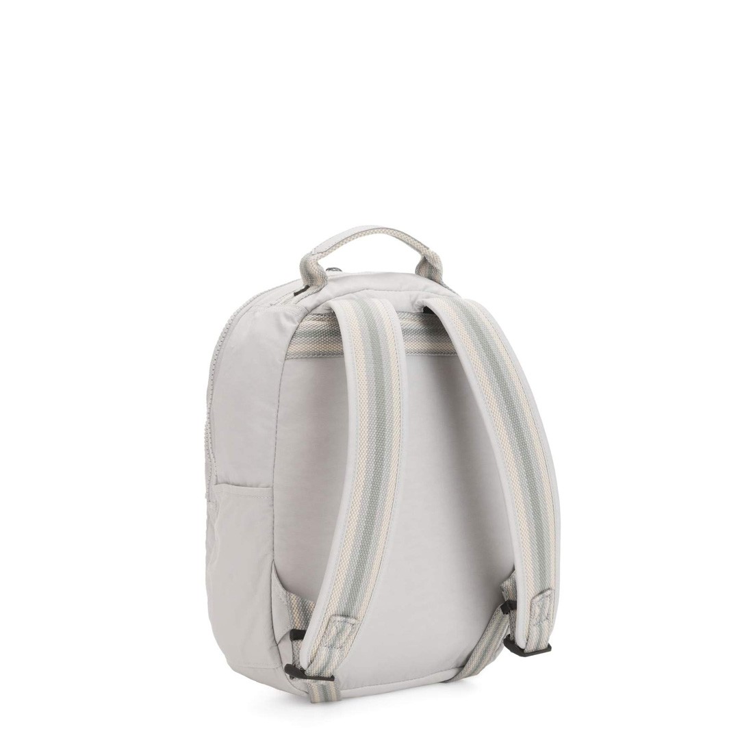 Kipling Seoul Backpack with Tablet Compartment Curiosity Grey Small – TheOutfit.me
