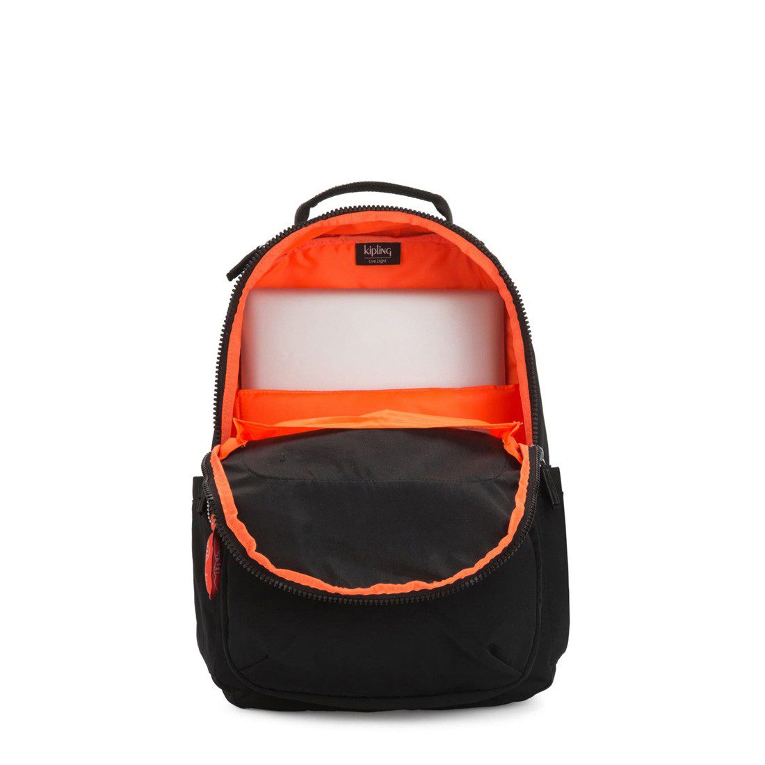 Kipling Seoul Backpack with Laptop Protection Brave Black – TheOutfit.me
