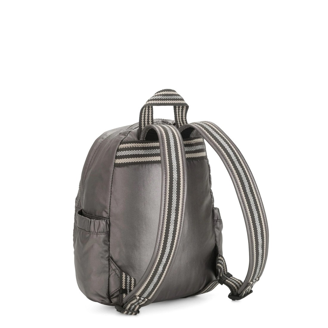 Kipling Delia Mini Backpack Carbon Metallic – TheOutfit.me