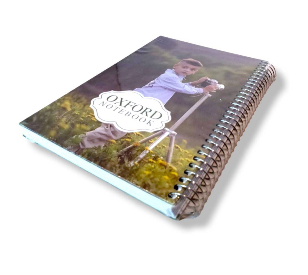 Oxford Spiral Hard Cover Notebook - 200 Sheets | TheOutfit.me