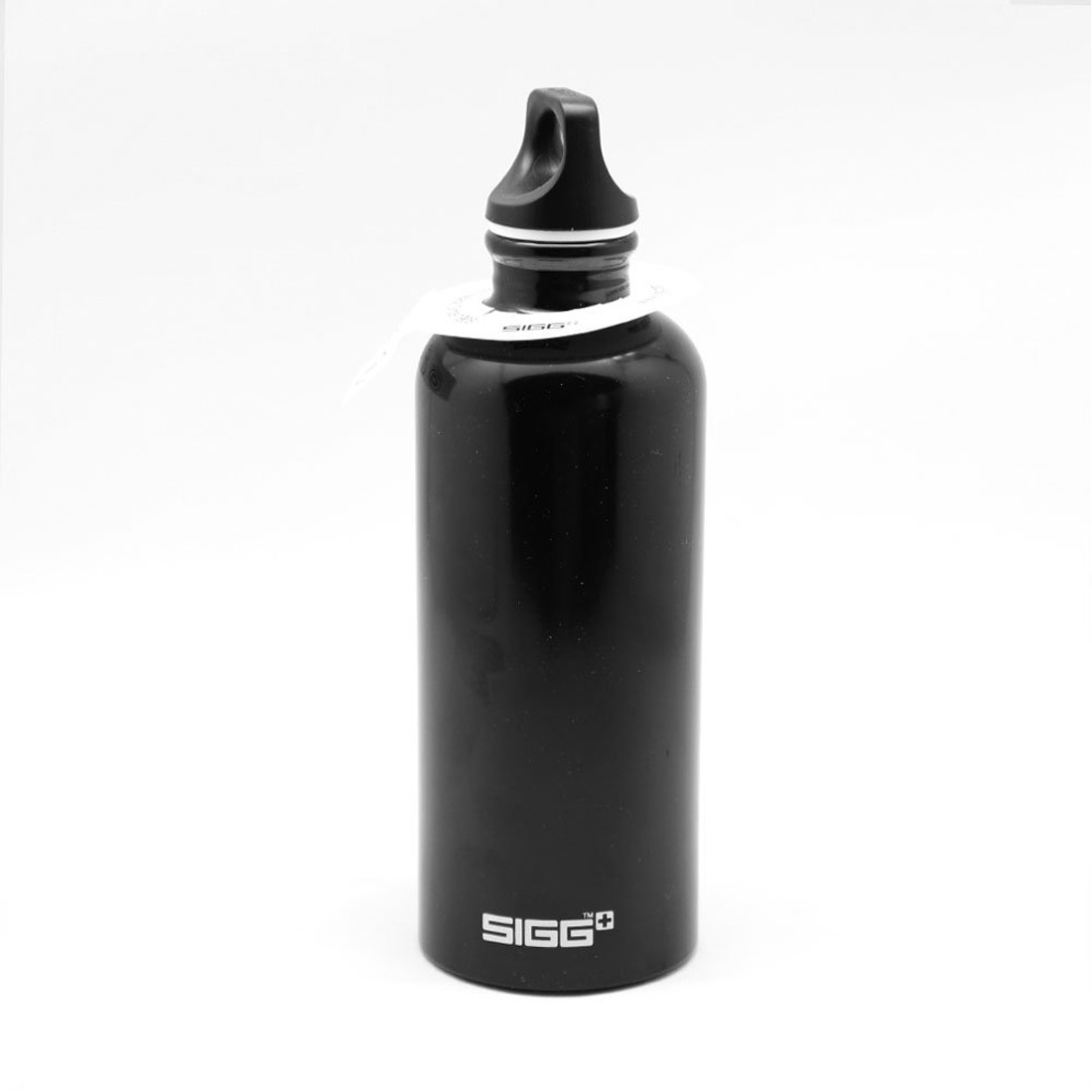 Sigg Swiss Emblem Black Stainless Steel Water Bottle 0.6L – TheOutfit.me