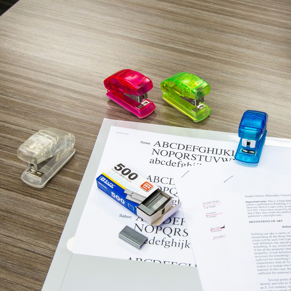 BAZIC Mini Standard (26/6) Stapler – TheOutfit.me