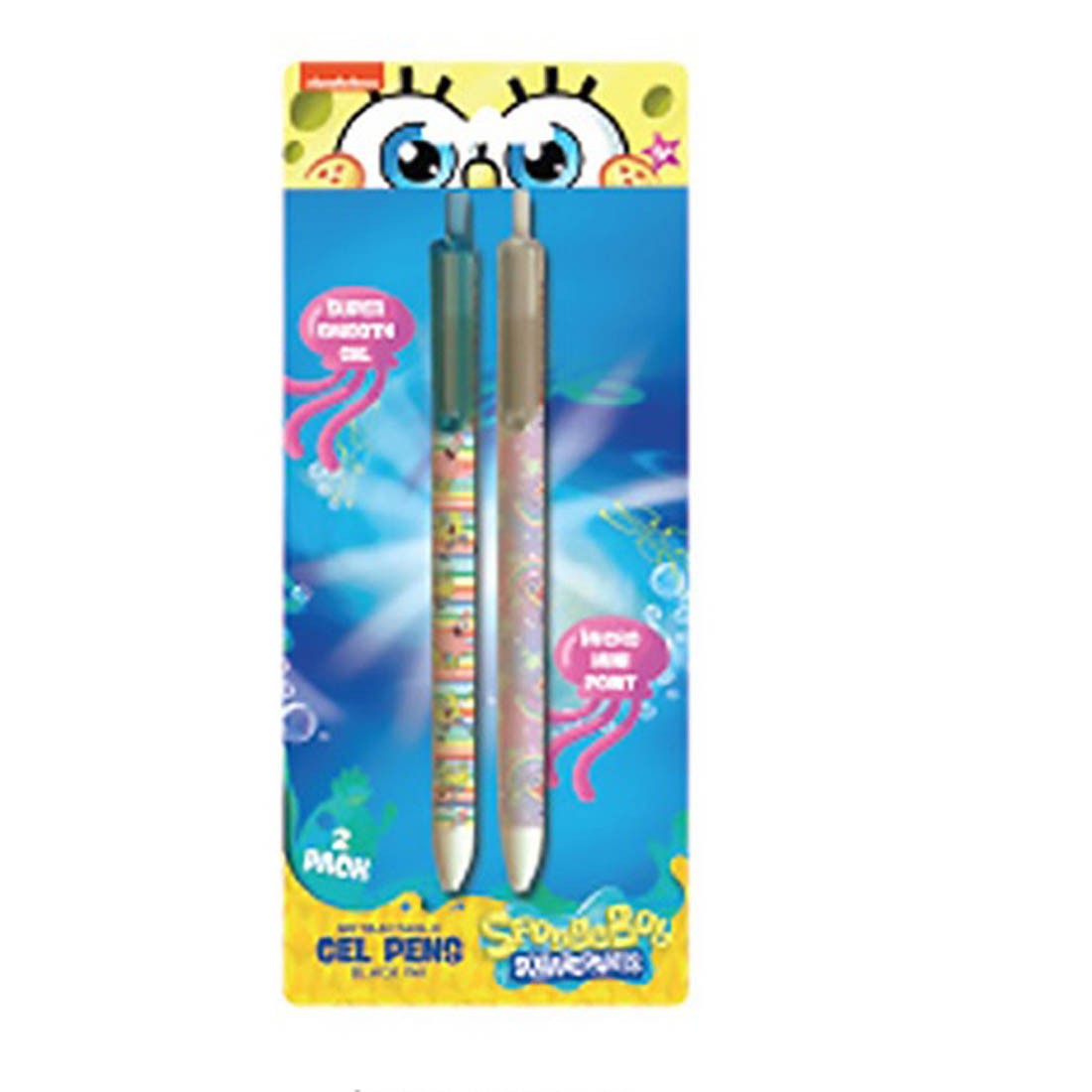 Inkology Spongebob 2 Gel Pens – TheOutfit.me