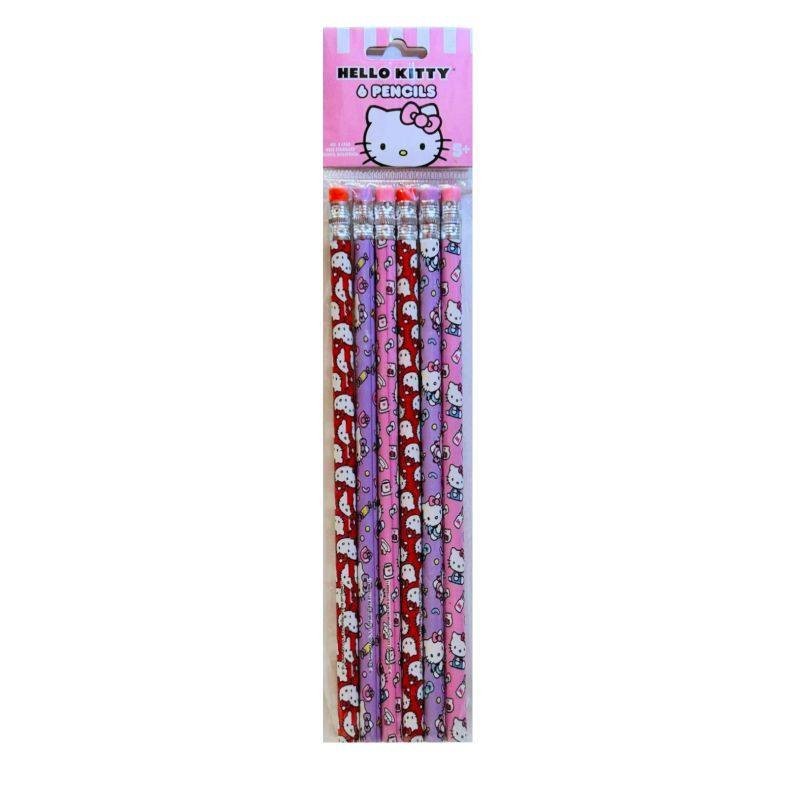 Inkology Hello Kitty Pencils – Set of 6 – TheOutfit.me