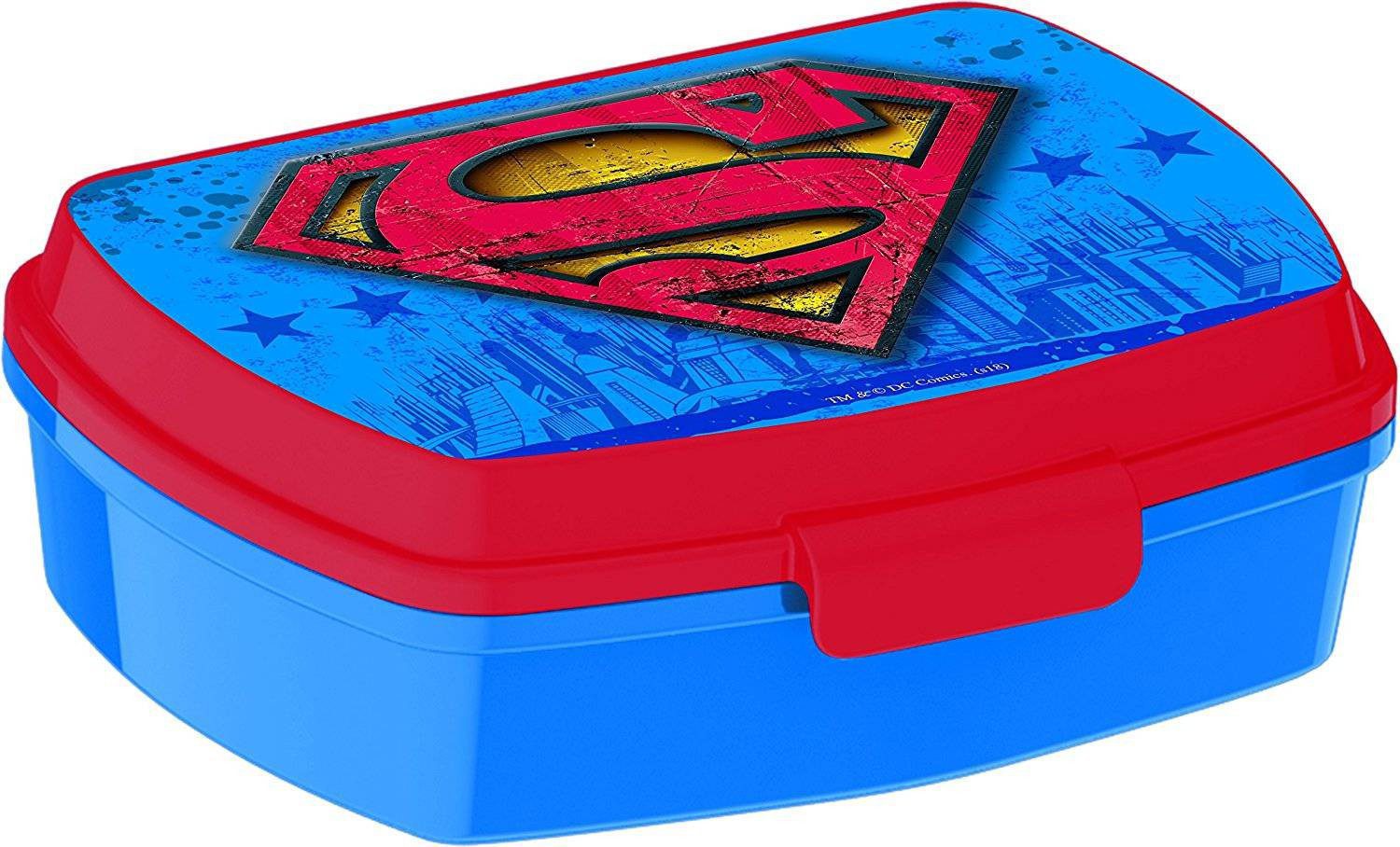 Stor Funny Sandwich Box Superman Symbol | TheOutfit.me