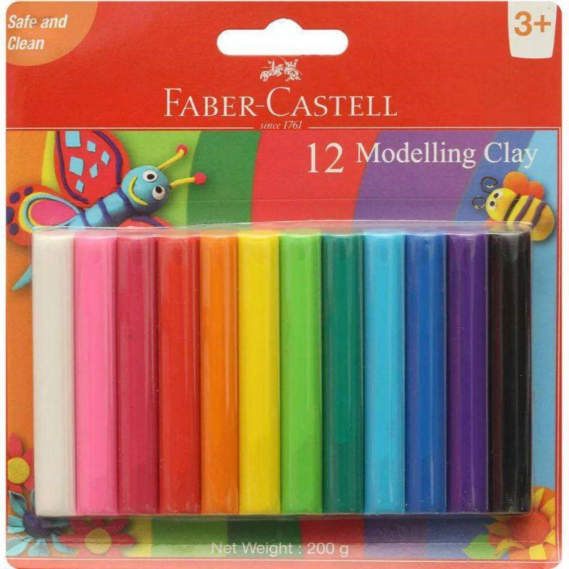 Faber Castell 12 Modelling Clay – TheOutfit.me