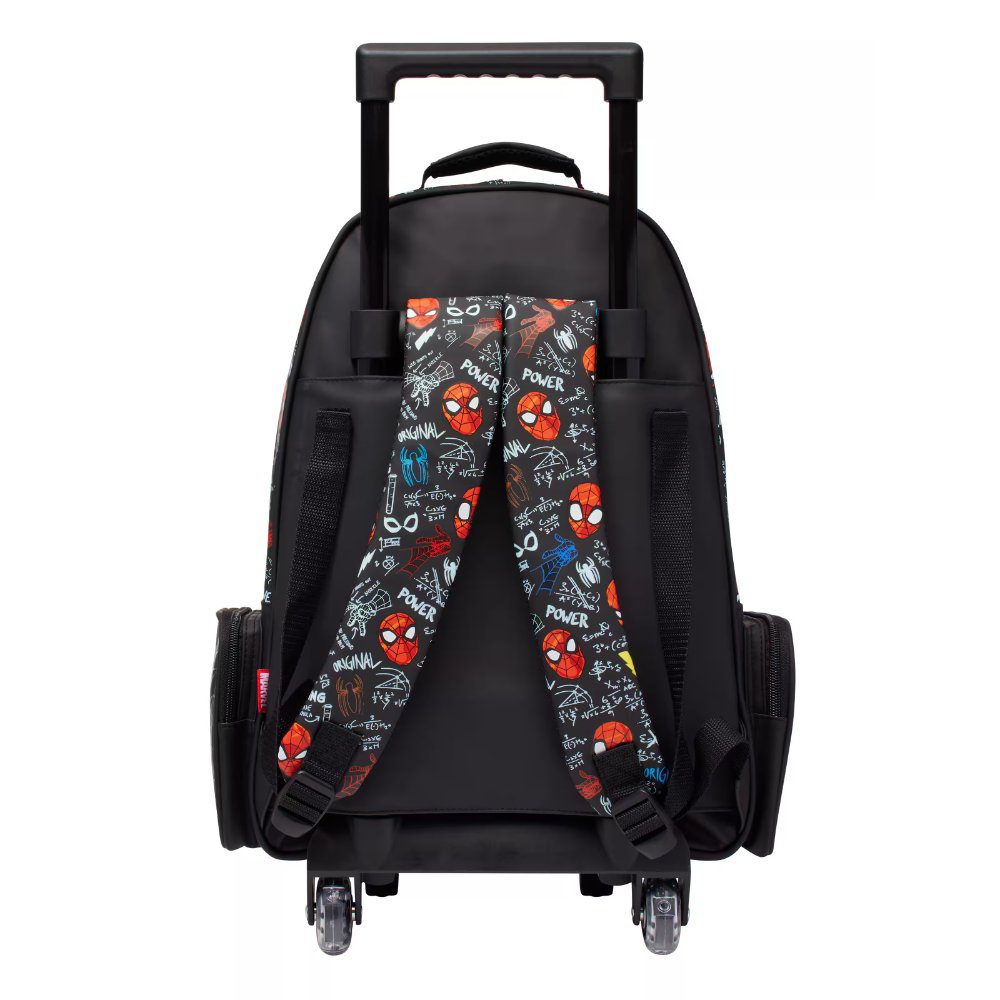 Smiggle Trolley Backpack With Light-Up Wheels - Spider-Man | TheOutfit.me